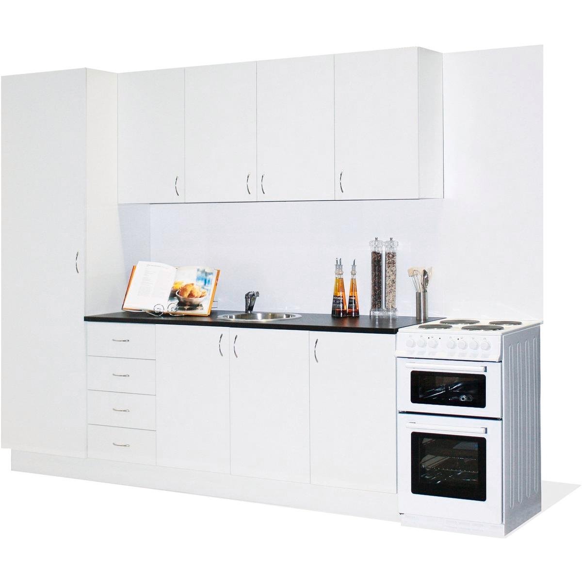 Practa Straight Line Modular Kitchen Flat Pack - Bunnings Australia