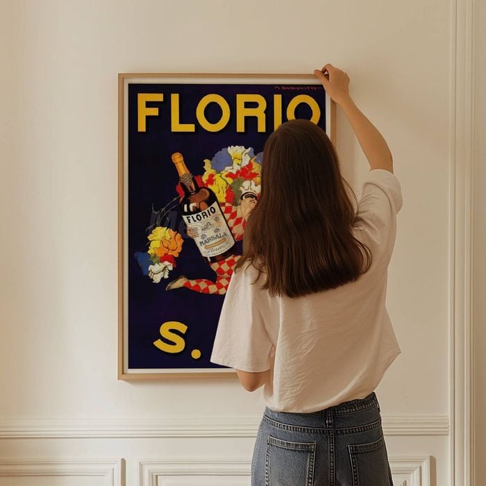 Galrie Vintage Florio Marsala Wine Advertising Poster Art Print for ...
