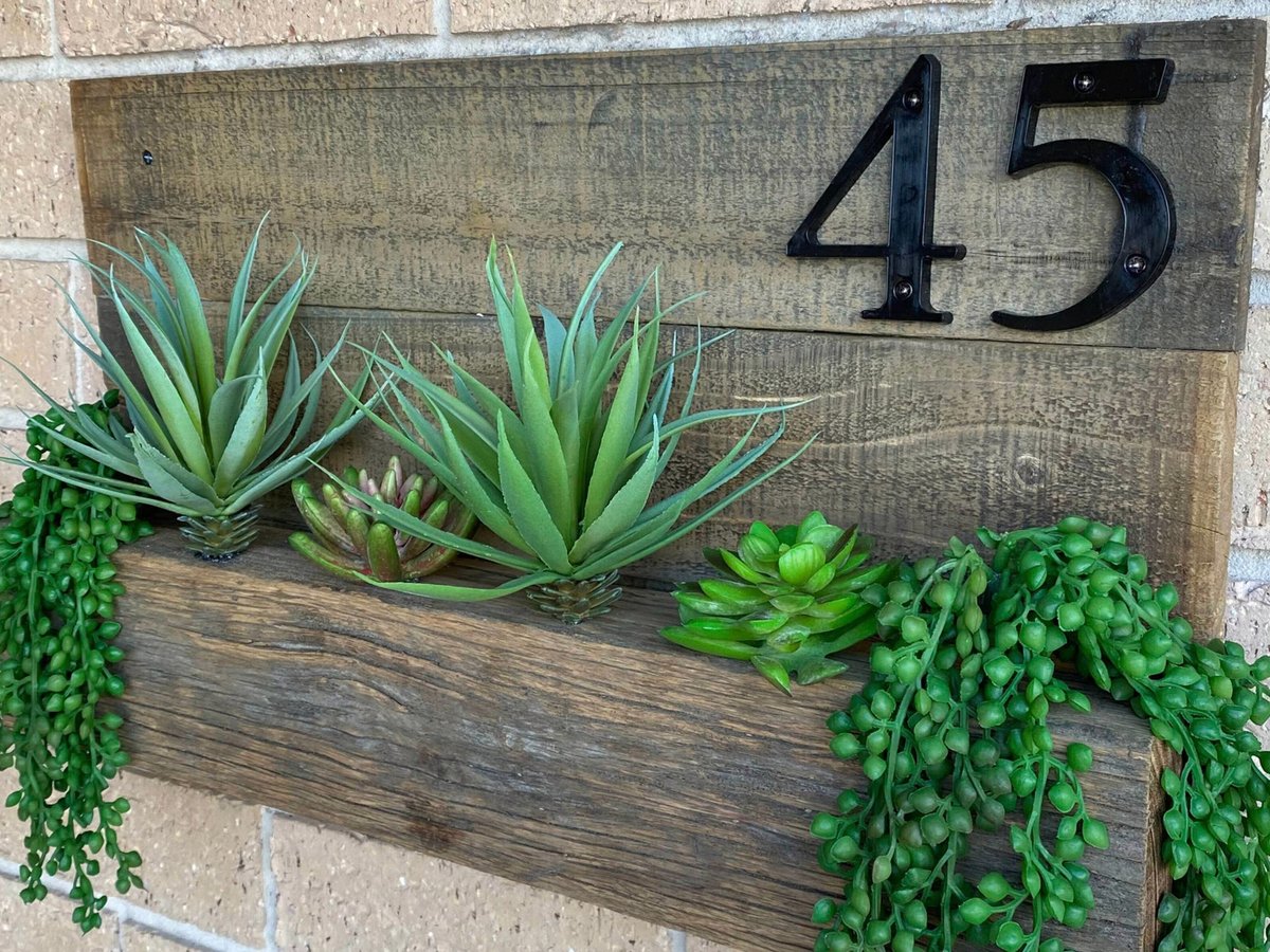 How To Build A House Number Planter - Bunnings Australia