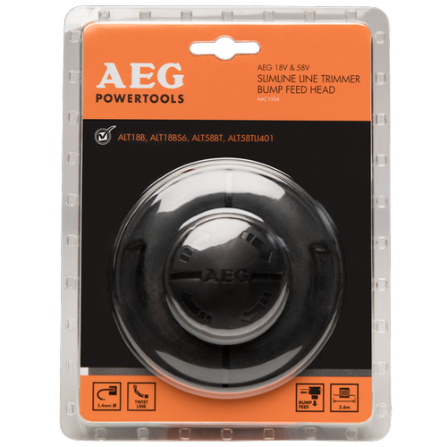 AEG Bump Feed Line Trimmer Head - Bunnings Australia