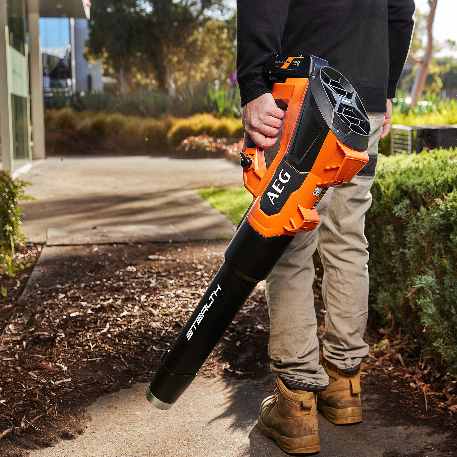 Aeg blower vac store