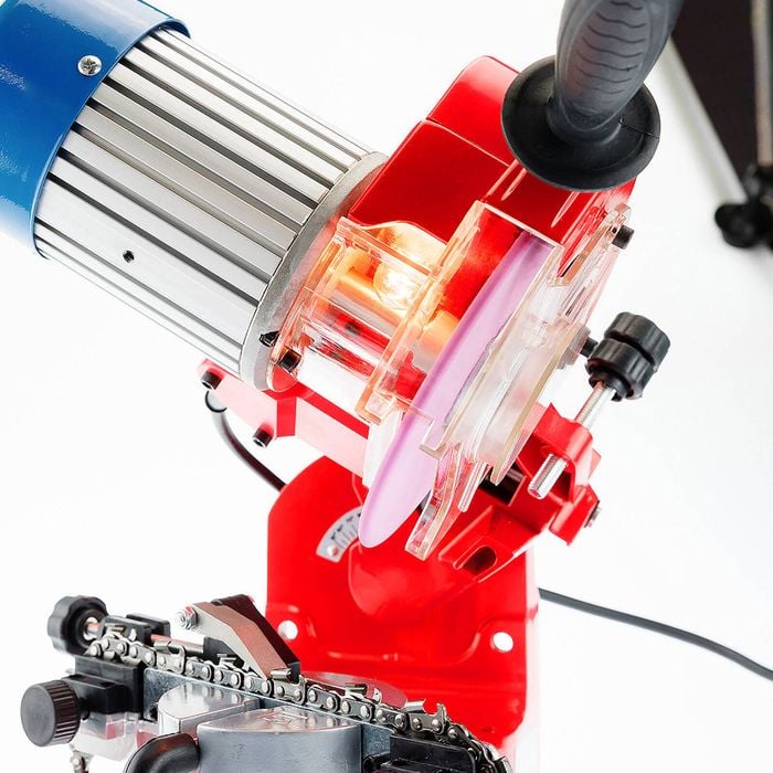 Chainsaw Chain Sharpener Electric Alloy Chain Saw Grinder Bench Tool ...