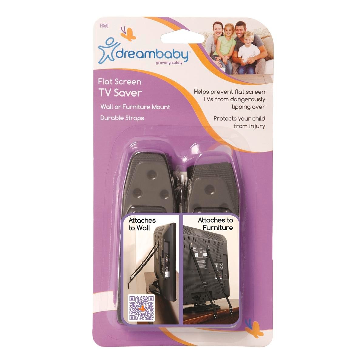 Dreambaby Child Safety Flat Screen TV Saver - Bunnings Australia