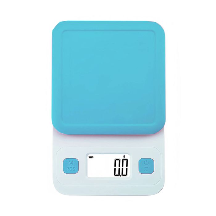 Anygleam Blue Kitchen Scale 5Kg Portable Digital Display - Bunnings ...