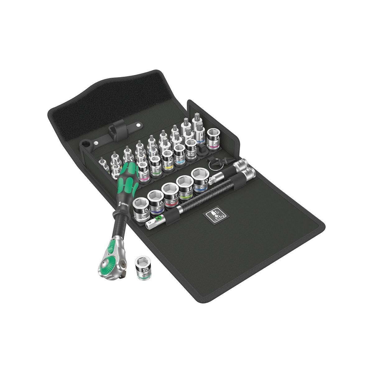 WERA 35 Piece 8100 SB All In 3/8" Drive Socket Set - Bunnings Australia