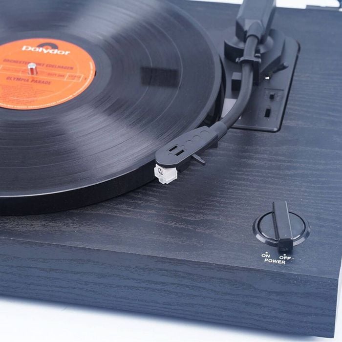 Silcron Encore Vinyl/Record Turntable with PC Encoding - Black ...