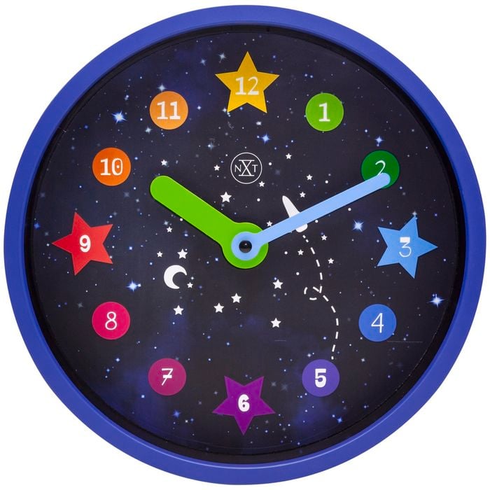 NeXtime 26cm Black Apollo Wall clock - Bunnings Australia