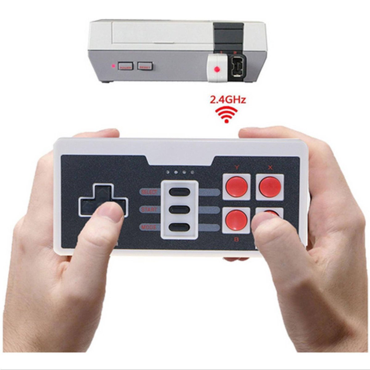 2.4G Wireless Controller Gamepad Joypad for Nintendo Mini NES Classic ...