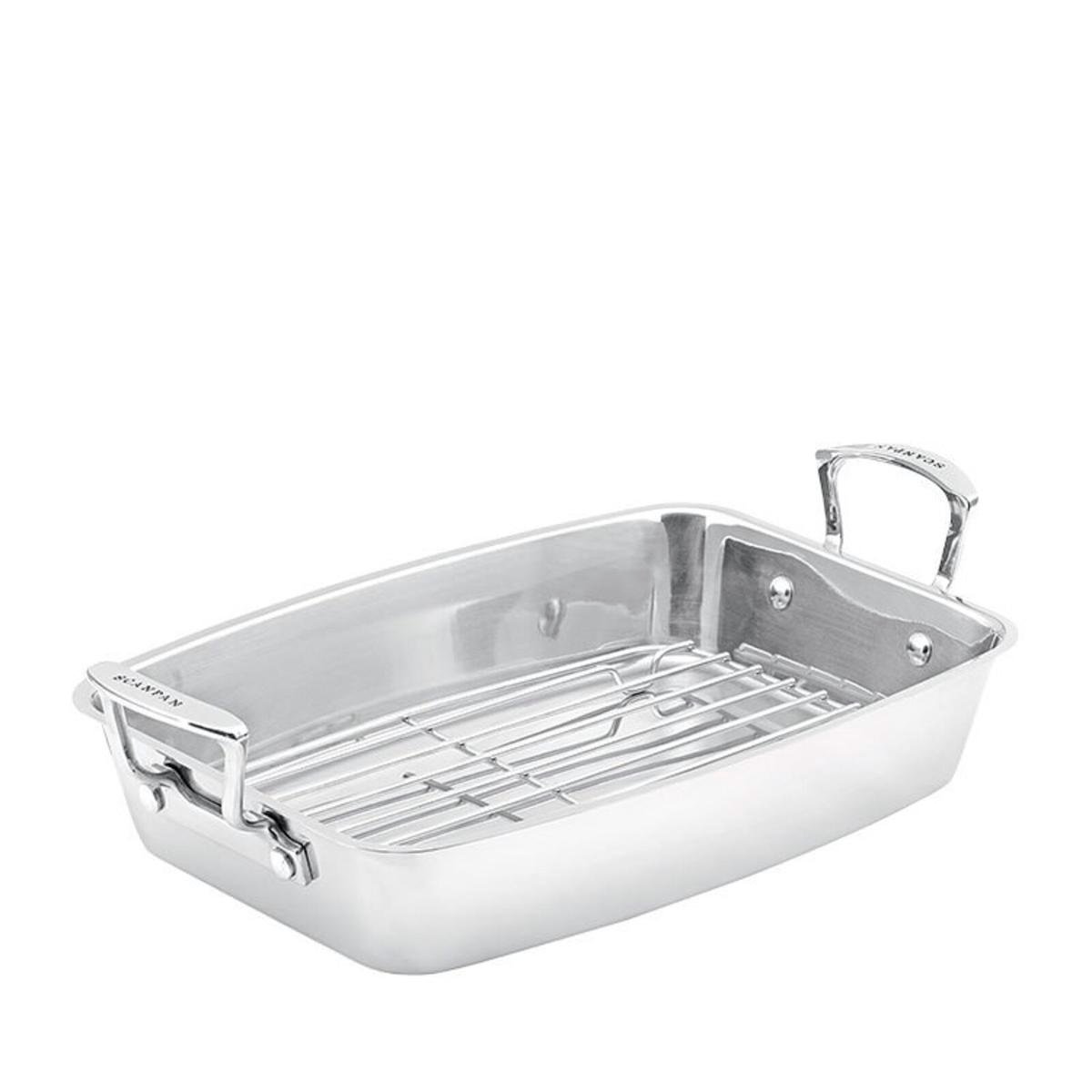 Scanpan Impact Large Roaster w/ Rack 44x26cm - Bunnings Australia