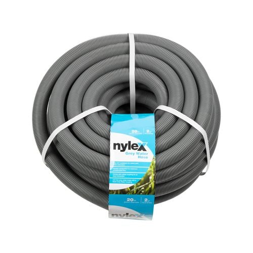 Nylex 34mm x 20m Grey Water Hose - Bunnings Australia