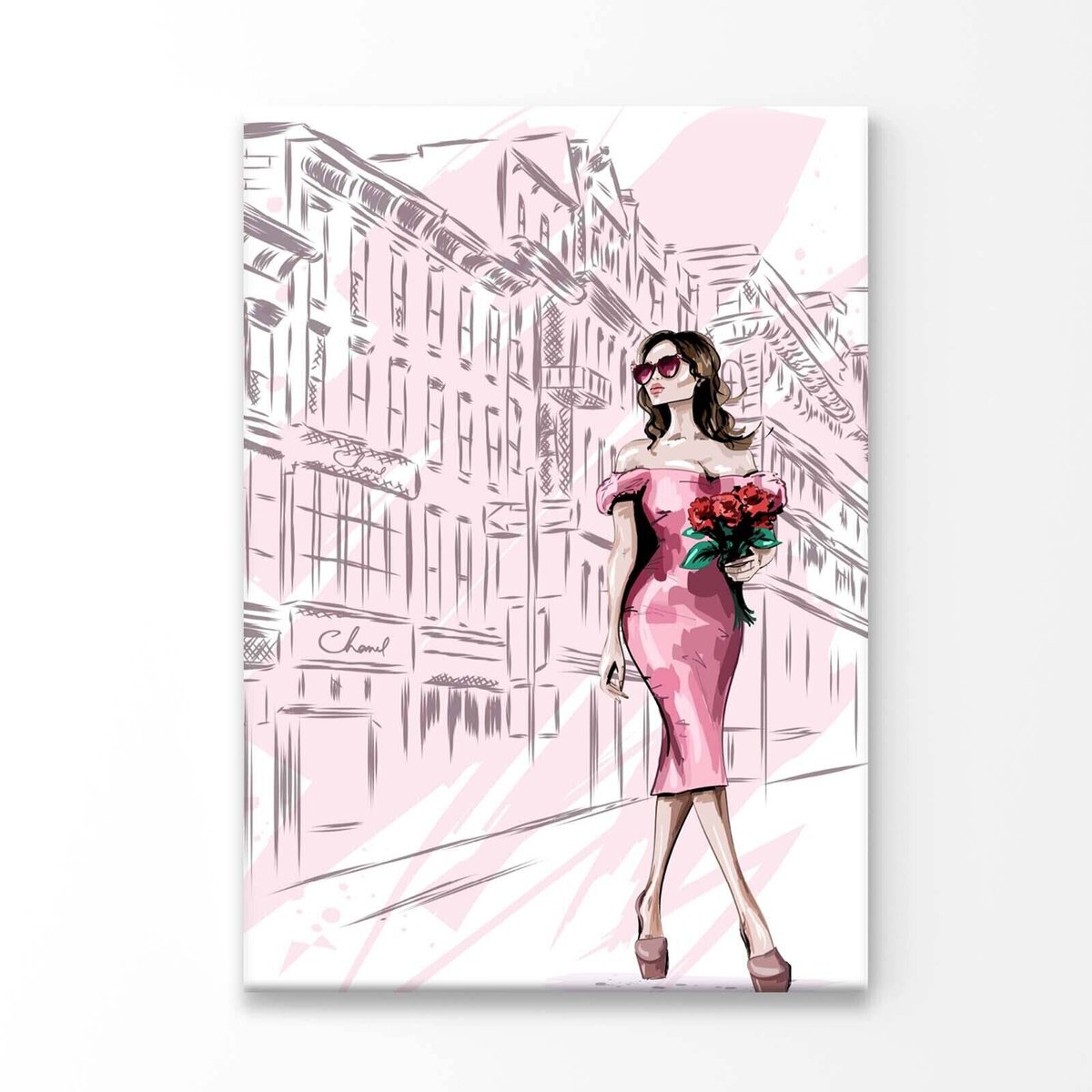 Elegant Fashion Store Art Print 100% Australian Made 60x90cm (Stretched ...