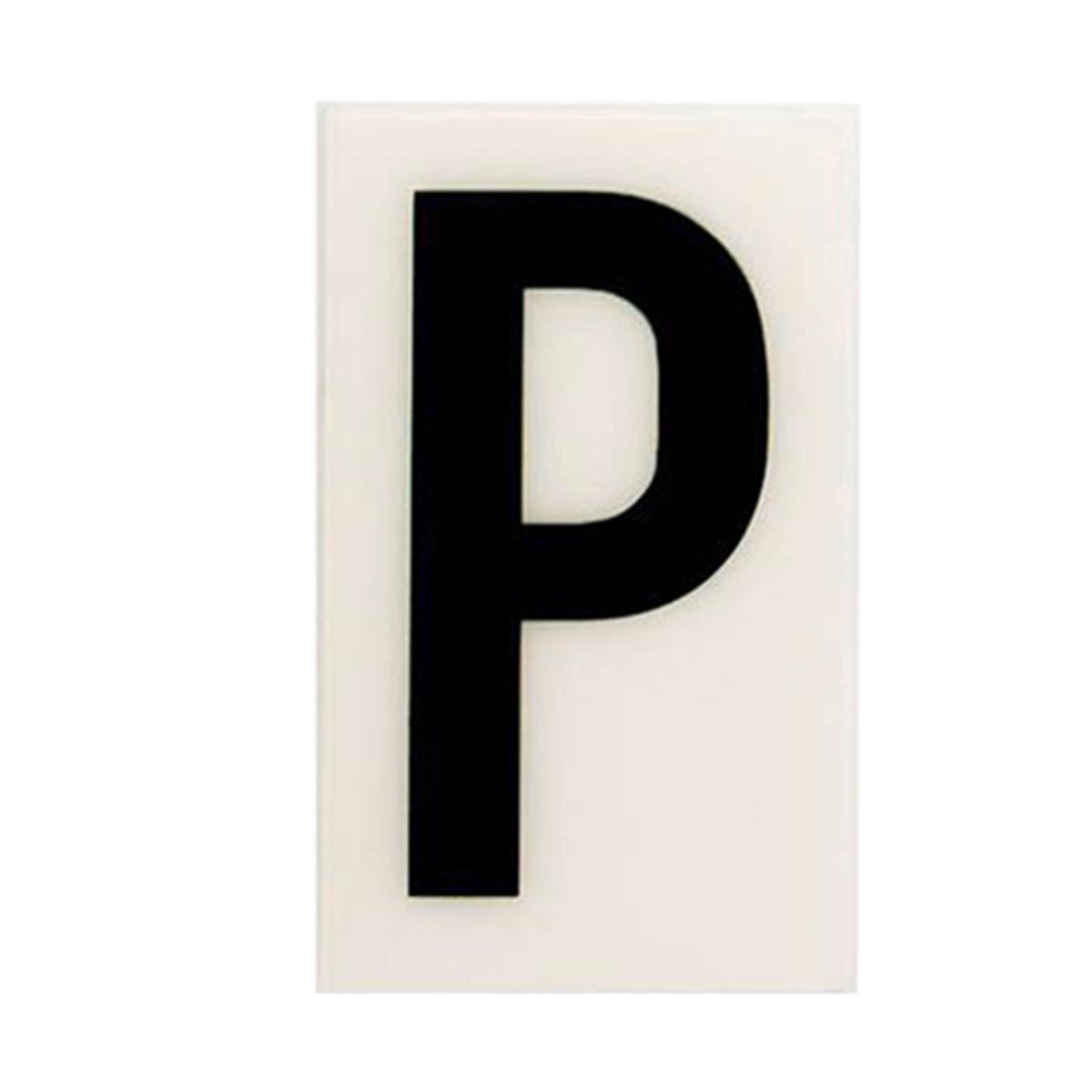 Sandleford 60mm White Self Adhesive House Letter P - Bunnings Australia