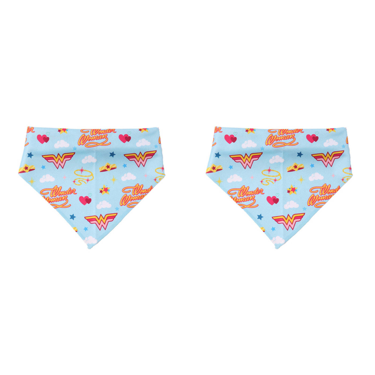 2PK The Stubby Club Wonder Woman Themed Dog Bandana Large - Bunnings ...