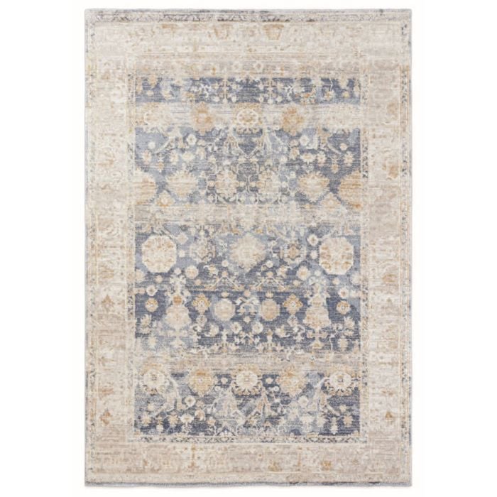 Hufflett 190 x 280cm Viera Light Blue Heat Set Polypropylene Rug ...