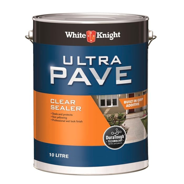 White Knight 10L Ultra Pave Clear Sealer - Bunnings Australia