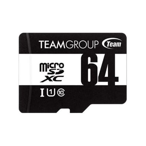 Team Group Micro SDXC UHS-I U1 C10 64GB Memory Card [TUSDX64GCL10U03] - Bunnings Australia