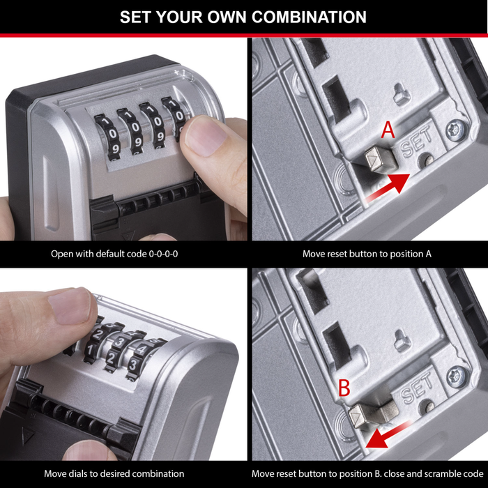 Master Lock Wall Mount Next Gen Key Safe - Bunnings Australia