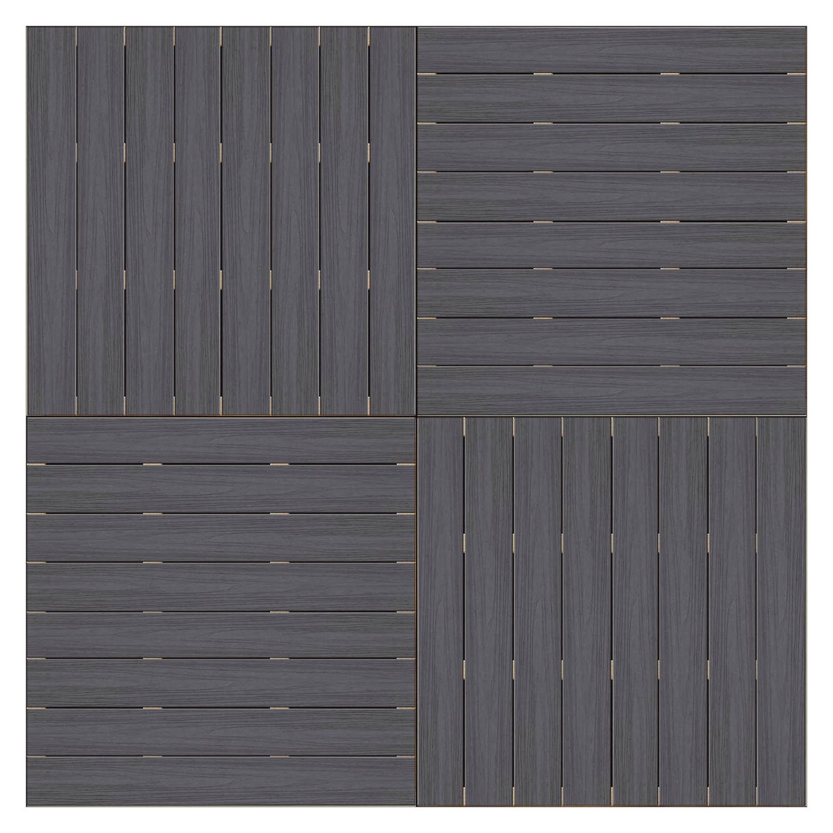 Good Times Decking 110-150mm (High) x 2288 x 2288mm Ironwood Ekodeck 4 ...