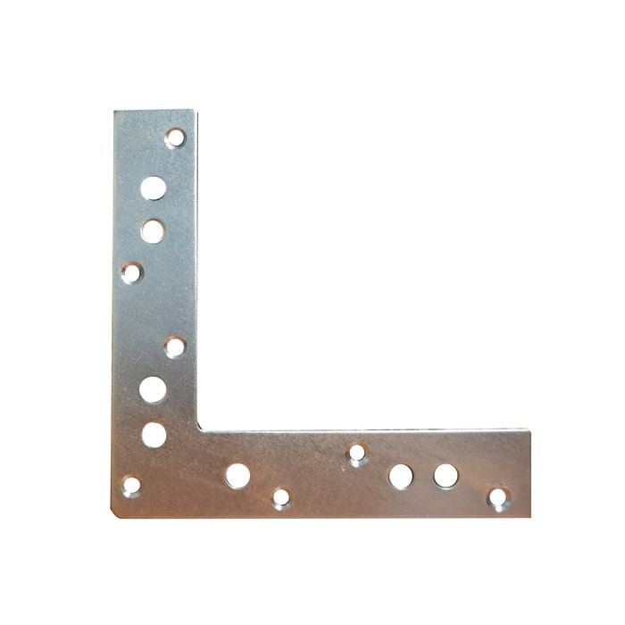 Carinya 190 x 190 x 40 x 3.5mm Zinc Plated L Shape Mending Plate ...