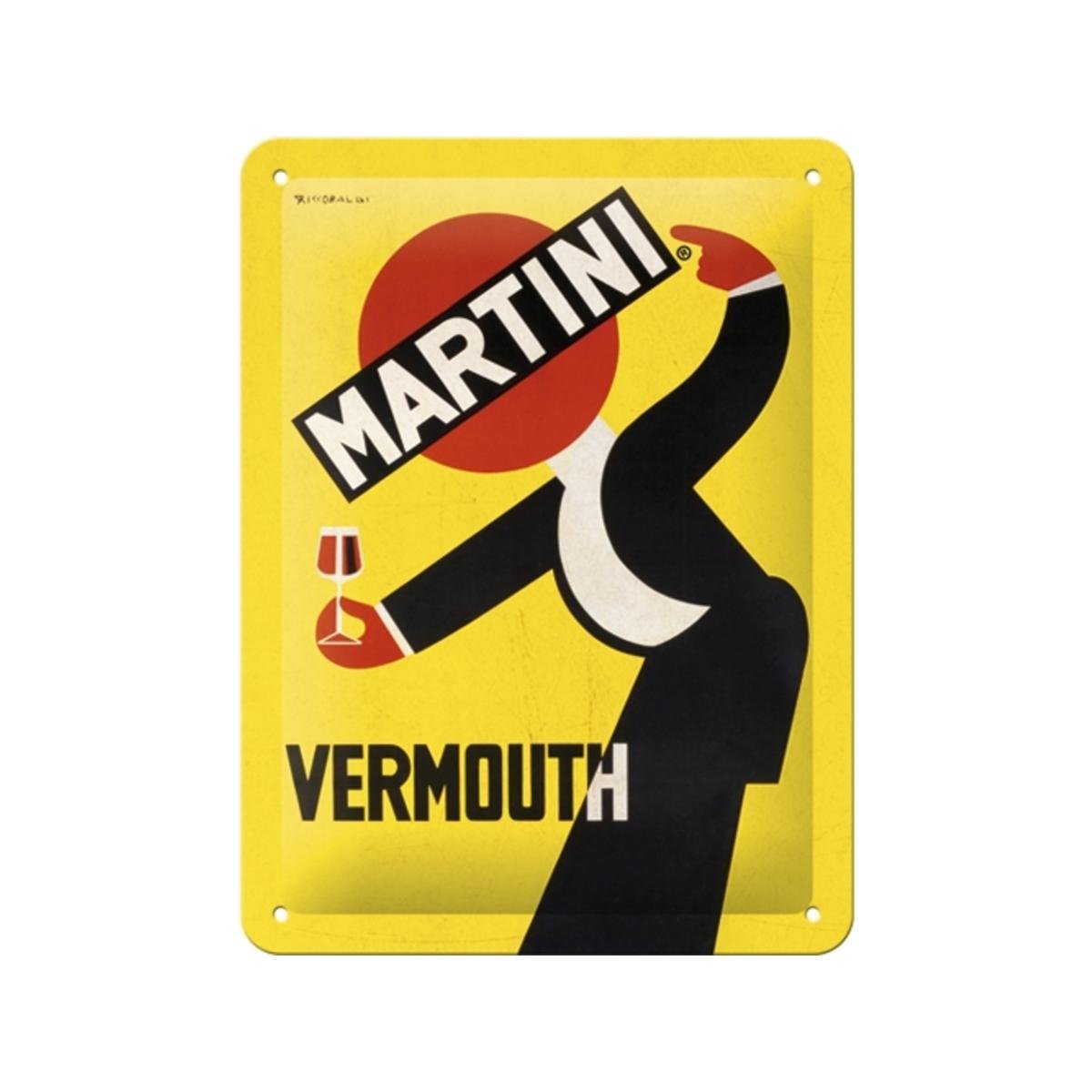Nostalgic-Art Small Sign Martini - Vermouth Waiter Yellow - Bunnings ...
