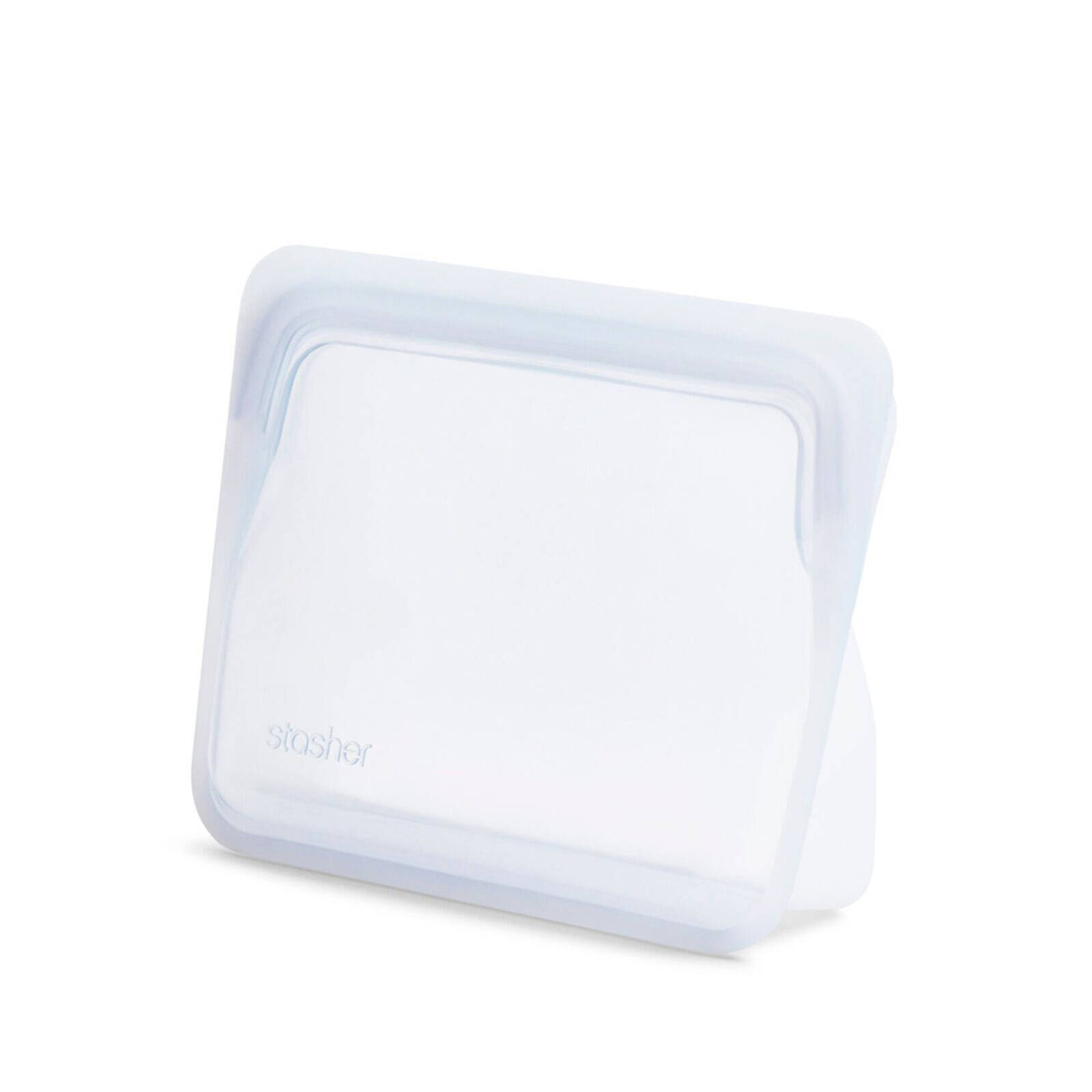 Stasher 828ml Stand Up Mini Food Storage Bag - Clear - Bunnings Australia