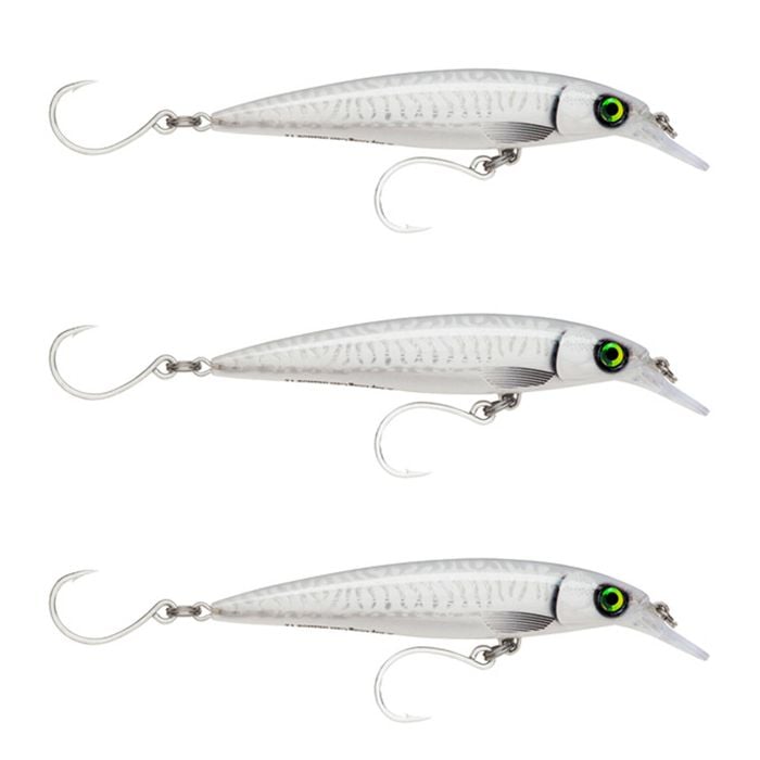 3x Rapala 14cm Saltwater X Rap Long Cast Sink Minnow Fishing Lures ...