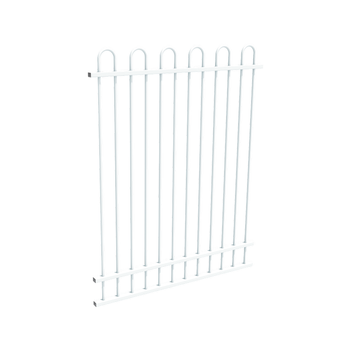 ProtectorAl 350 - 1200 x 1500mm Pearl White Aluminium Loop Top Pool ...