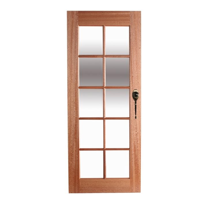 Hume 2040 x 820 x 35mm Internal Door Lincoln Clear G1 Glass LIN10 ...