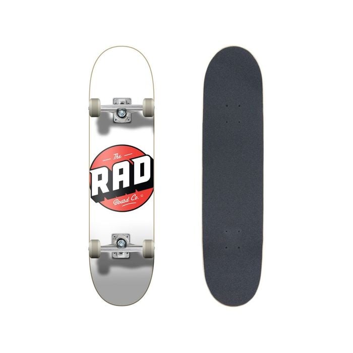 RAD Complete Progressive Skateboard 8 Classic White - Bunnings Australia