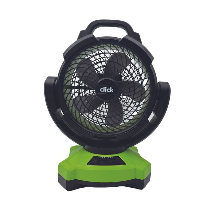 Click 25cm Rechargeable Floor Fan - Bunnings Australia