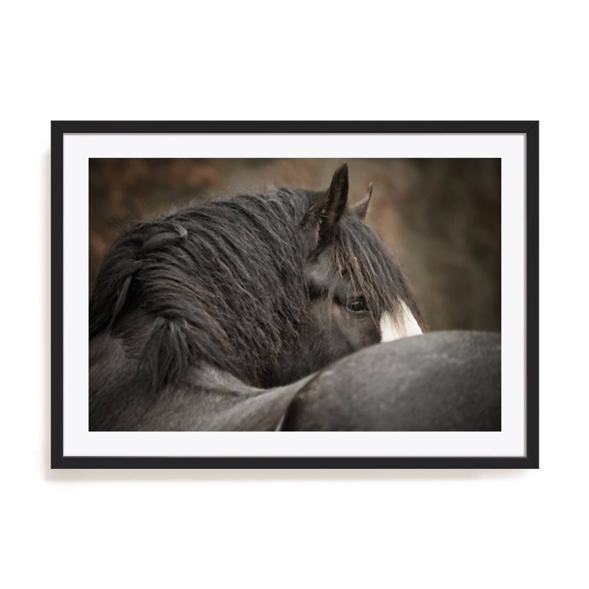 Artey | Looking Back - Framed Print - Black Frame - 80 x 115cm ...