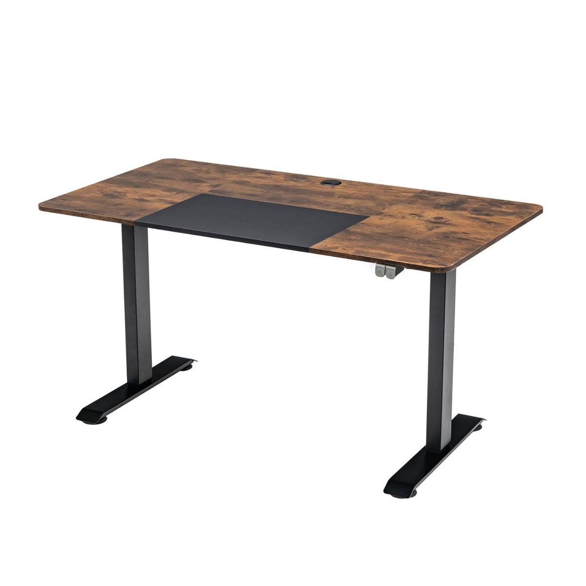 Costway Electric Standing Table Motorised Computer Desk 1.4 x 0.7m ...