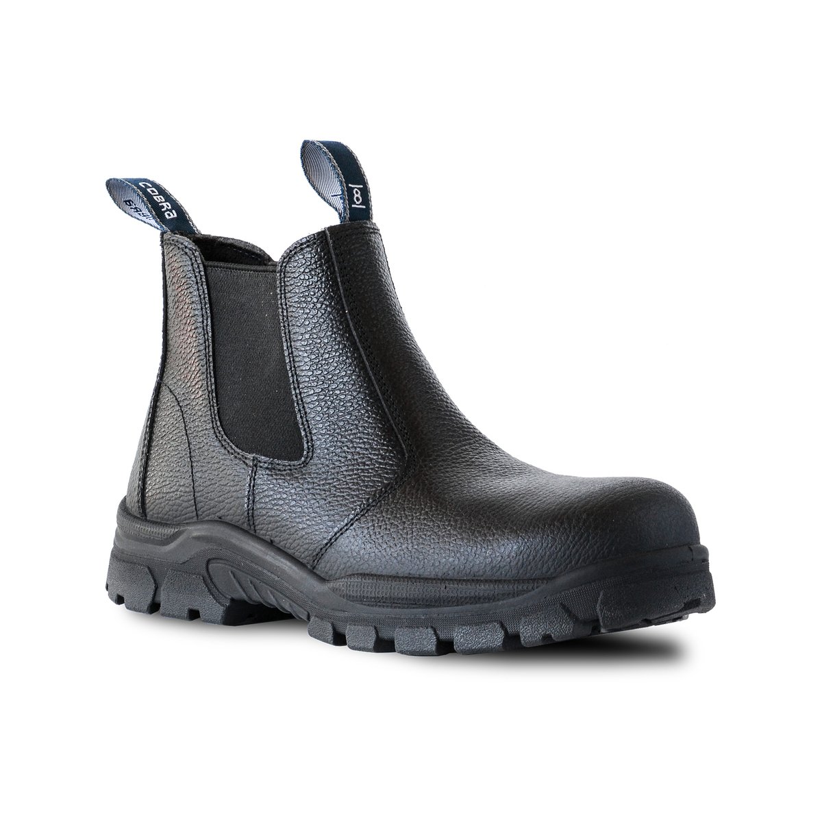 Bata Industrials Black Leather Cobra Safety Boot - Size 7 - Bunnings ...