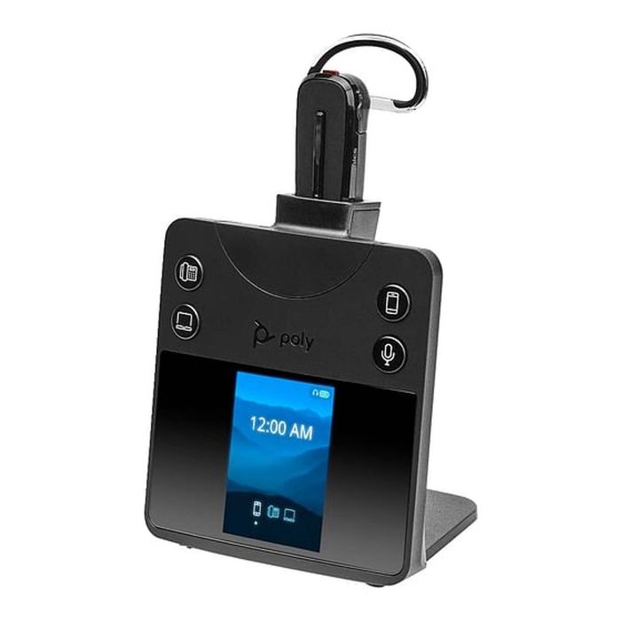 HP Poly Savi 8445 Wireless On-ear Mono Earset - Black [8L5B4AA ...