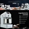 EUROCHEF Commercial 30L 1800W Spiral Dough Mixer Machine, 2 Speed ...