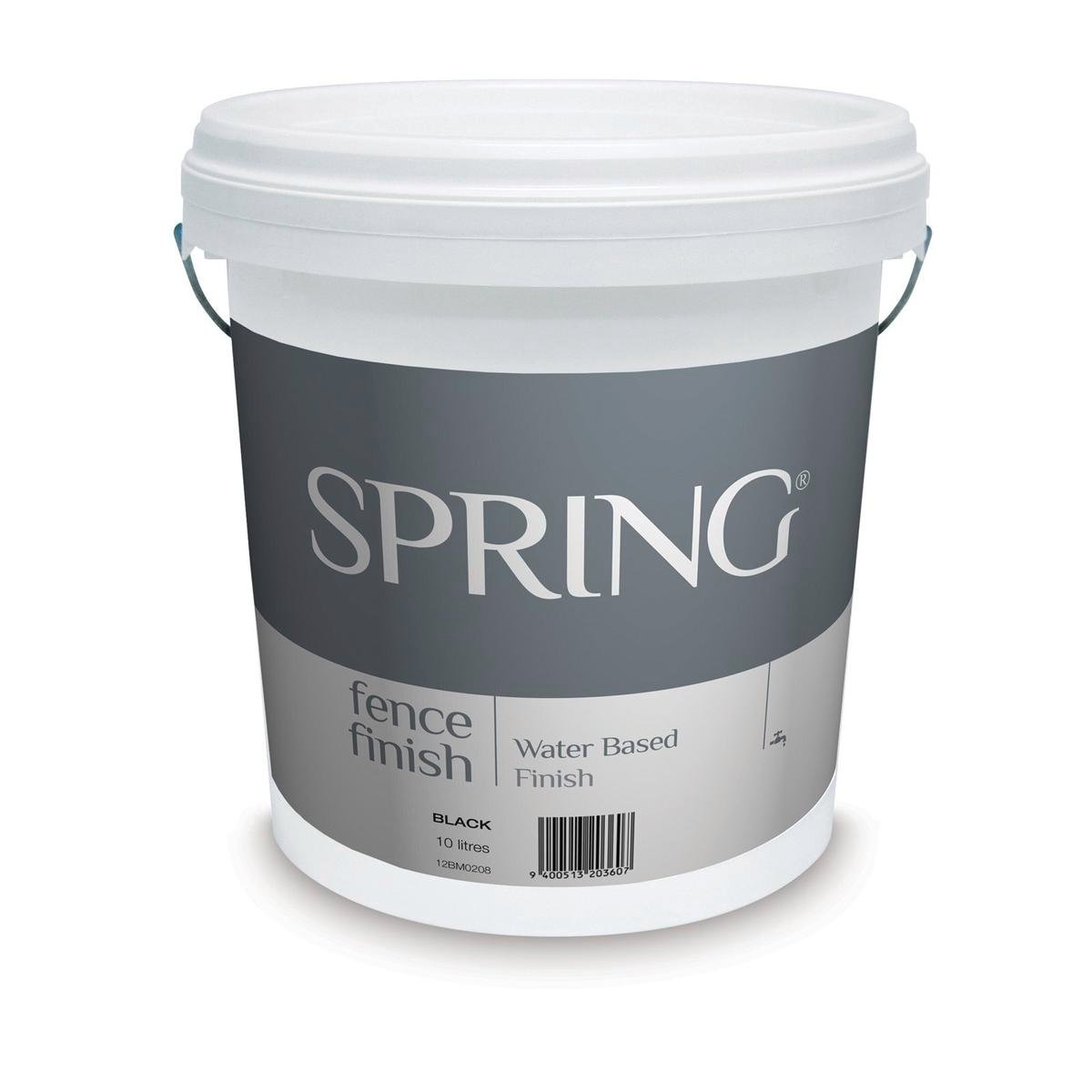 Spring 10L Black Fence Finish - Bunnings New Zealand