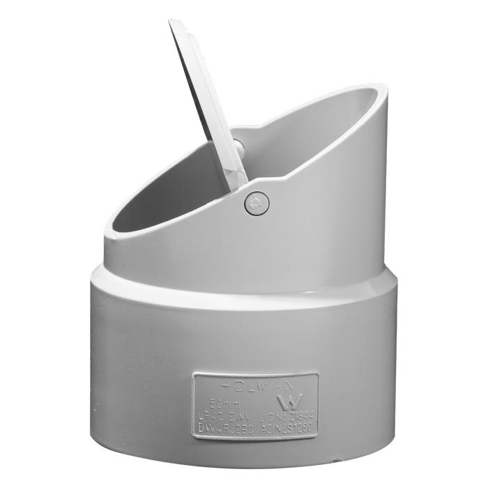 Holman 50mm PVC DWV Flap Valve - Bunnings Australia