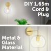 Verve Design Norfolk Wall Light Brass - Bunnings Australia