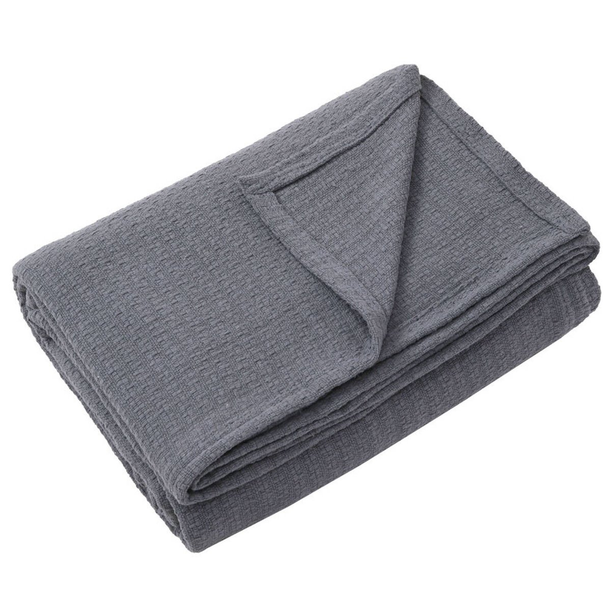Jason Size Single/Double Bed 200x240cm Cotton Basketweave Pattern ...