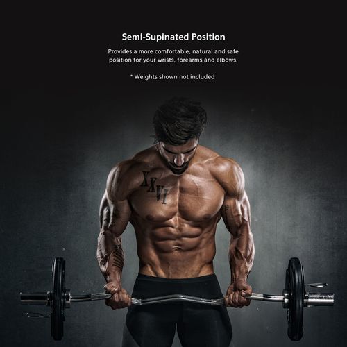 CORTEX Olympic Curl Bar + Spring Collar - Bunnings Australia