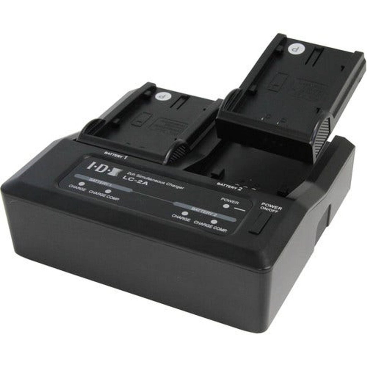 Idx Dual Battery Charger For Select Canon, Panasonic And Sony Batteries ...