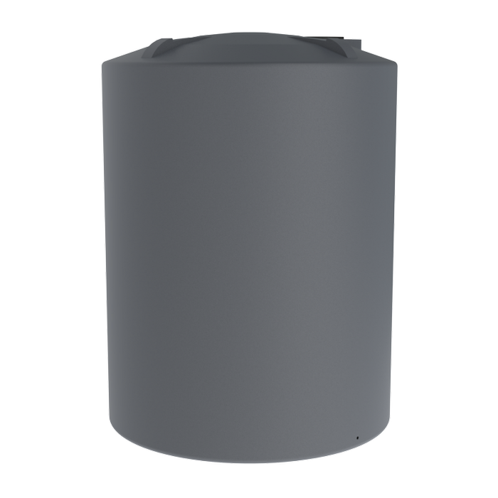 Melro Tanks 15000L Metal Grey Tall Round 15250 Polyethylene Water Tank ...