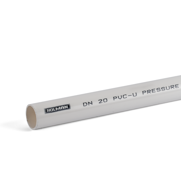 Holman 25mm x 1m Class 12 Pressure PVC Pipe - Bunnings Australia