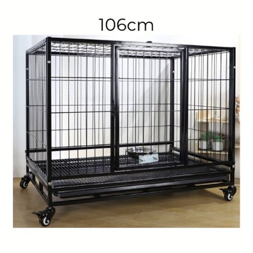 FLOOFI Dog Cage 46" (with wheels) - Bunnings Australia