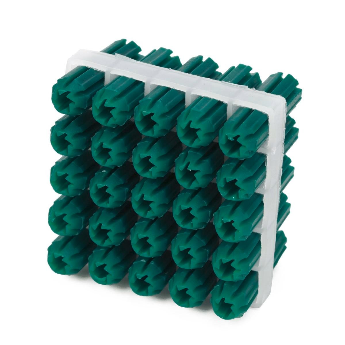 Ramset 7 x 25mm Green Wall Plugs - 25 Pack - Bunnings Australia