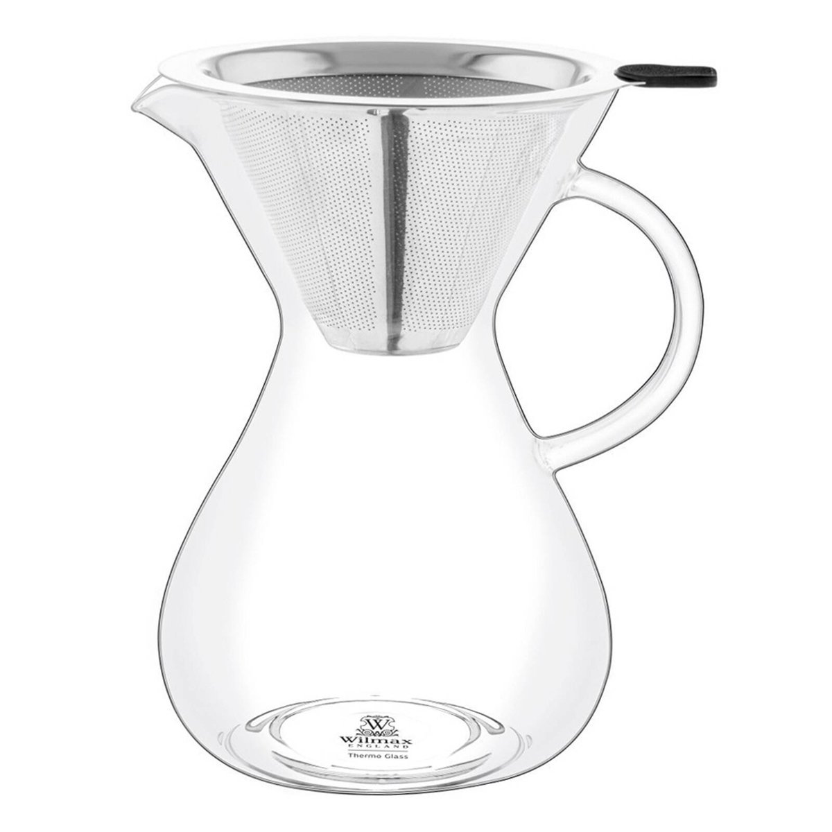 Wilmax England 500ml Thermo Coffee Decanter w/ Stainless Steel Filter ...