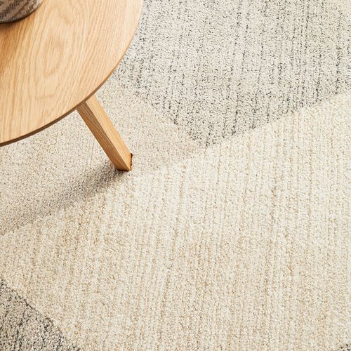 Glacial 833 Stone 340X240Cm Rug - Bunnings Australia