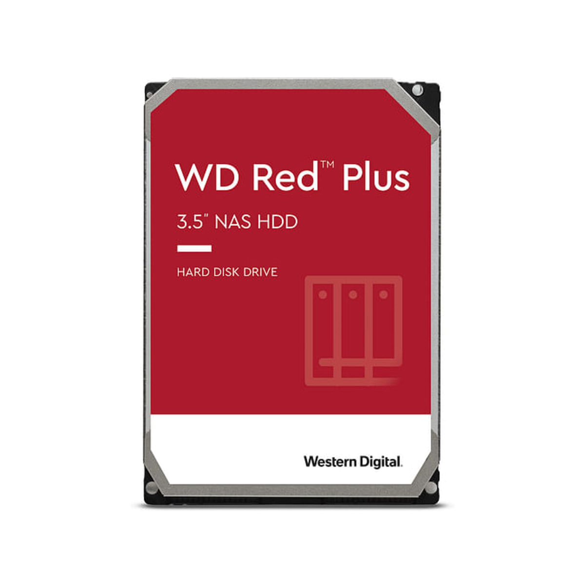Western Digital Red Plus 12TB 3.5" SATA 256MB NAS Hard Drive [WD120EFBX ...