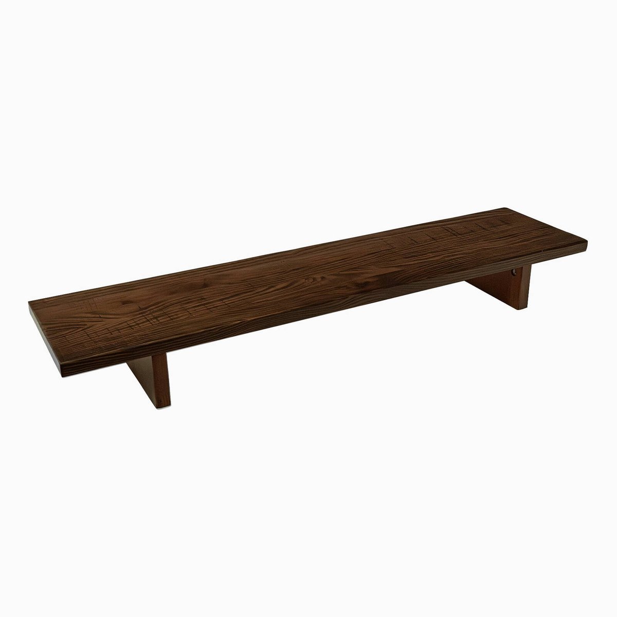 Desky Minimal Monitor Stand - American Rustic Pine Softwood - Bunnings ...