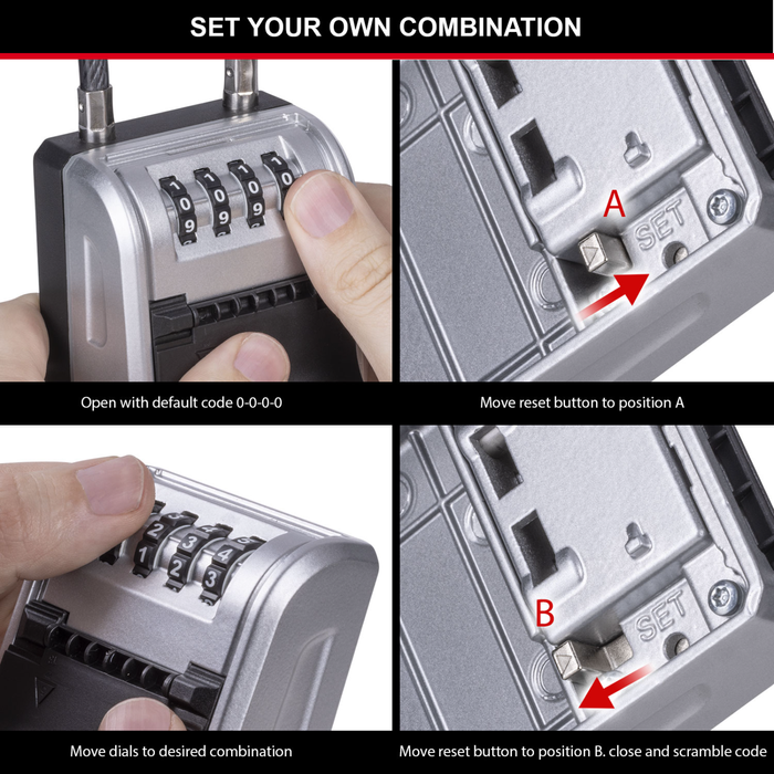 Master Lock Cable Next Gen Key Safe - Bunnings Australia